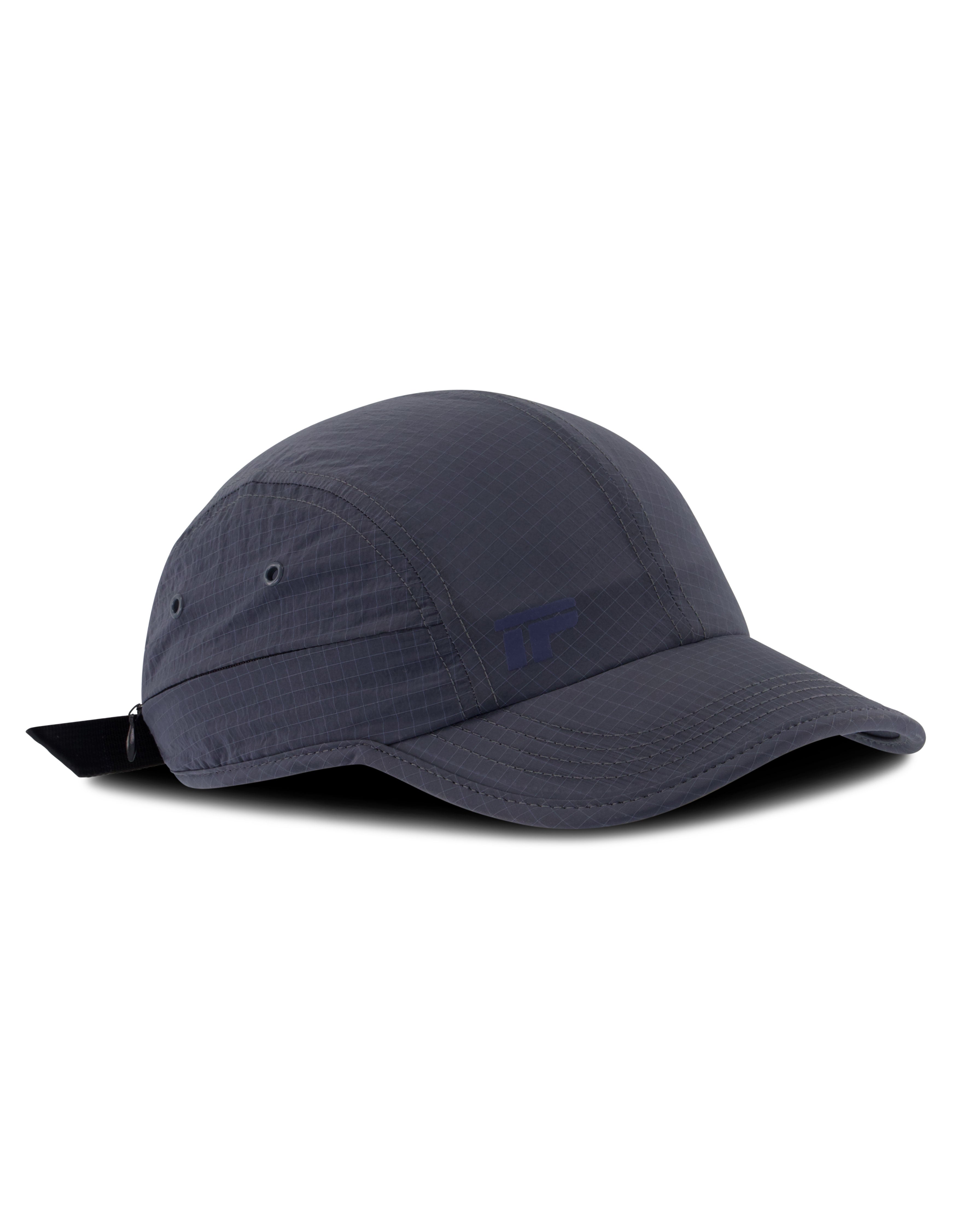 Ripstop Stash 4 Panel Cap - Steel